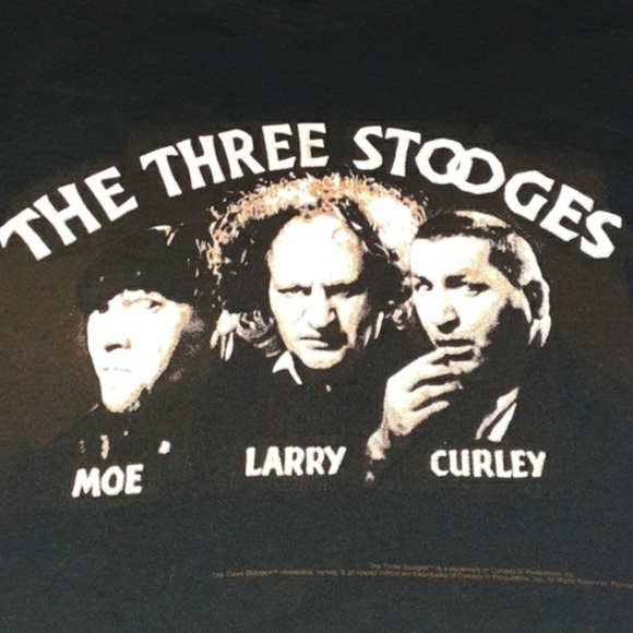 Vintage | Shirts | 998 The Three Stooges Vintage Balzout Shirt 9s Tee ...
